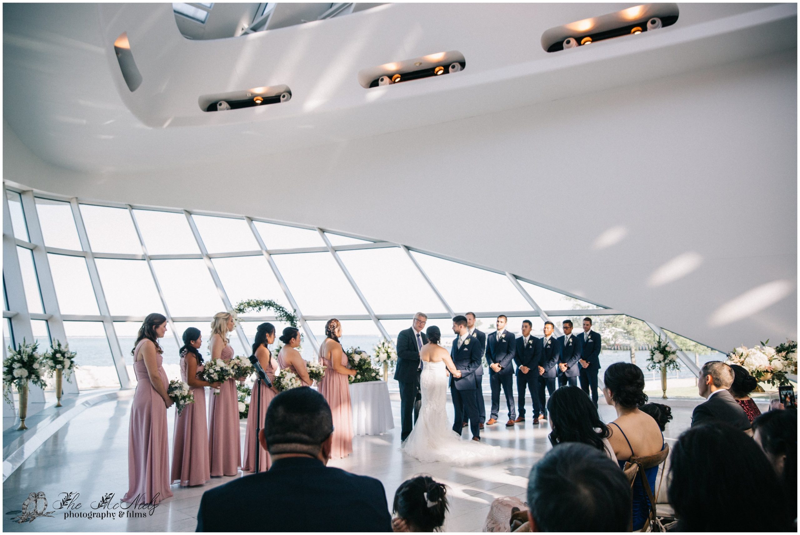 Milwaukee Art Museum Wedding | Tonine & Tim - McNiel Photography